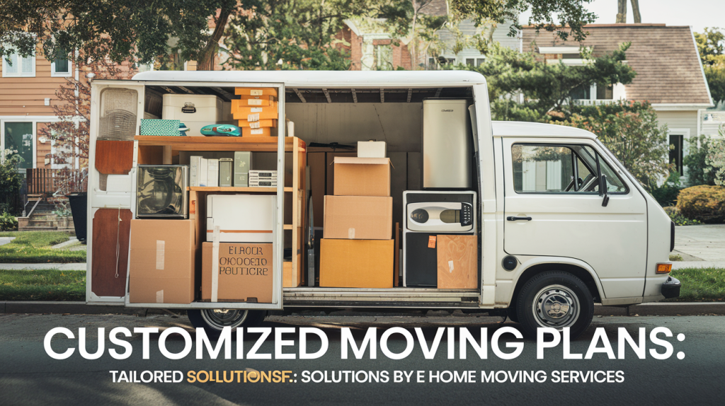 Customized Moving Plans: Tailored Solutions by E Home Moving Services ...